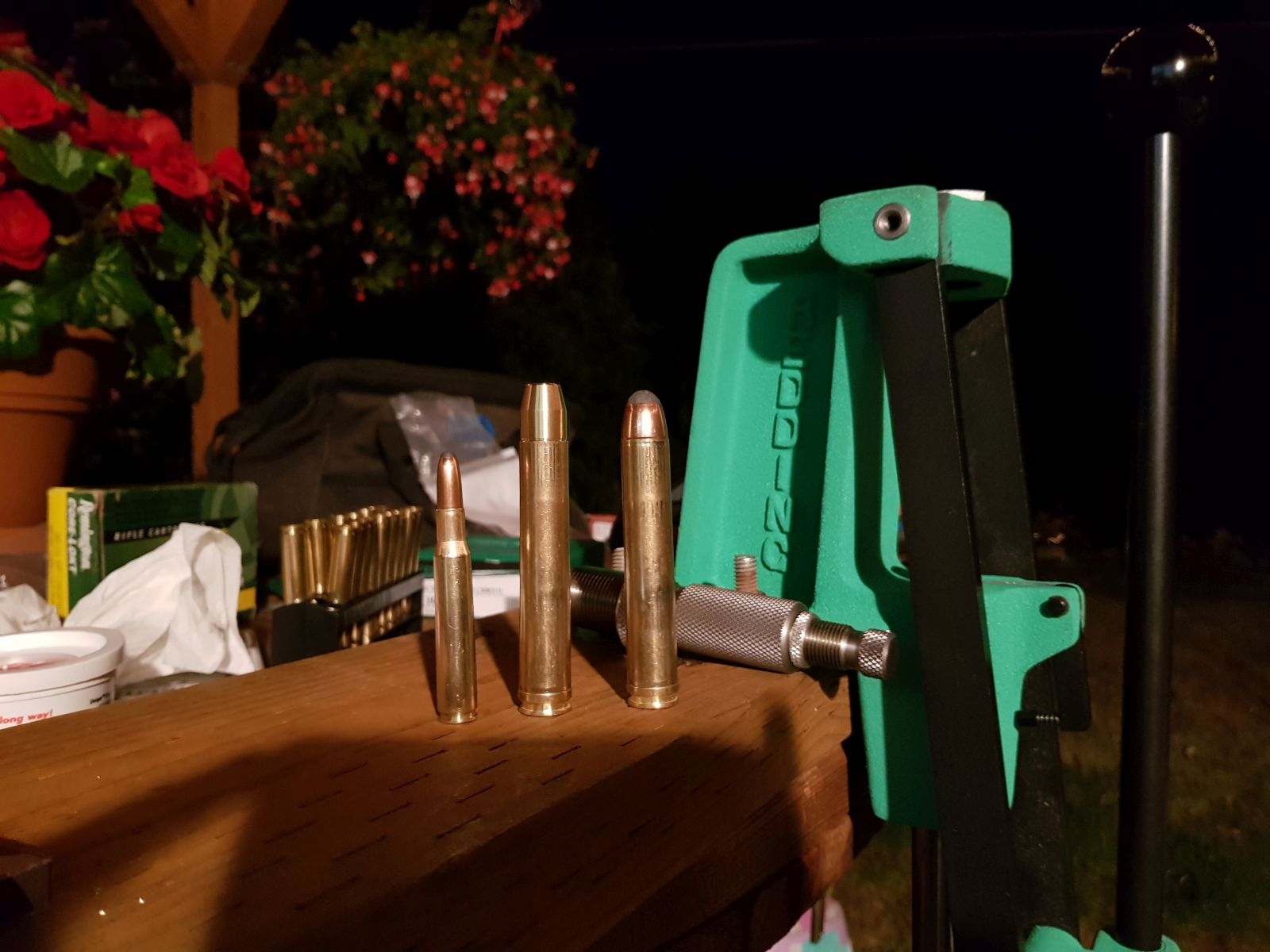 Dummy rounds in comparison to .30-06